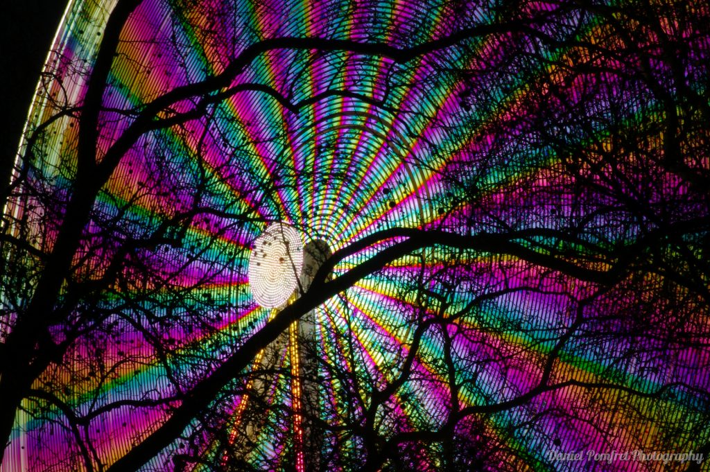 Light Show - Winter Wonderland Fair Rides NY10210 - Daniel Pomfret ...