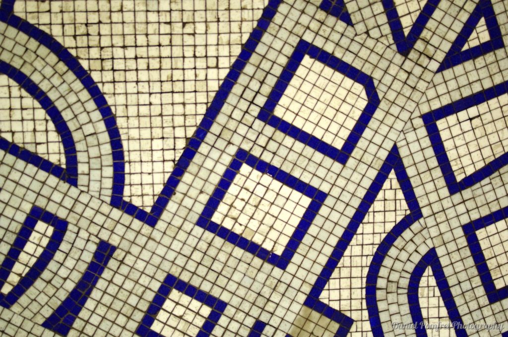 London Underground Station, Tiles, Mosaic 1766 - Daniel Pomfret Photography